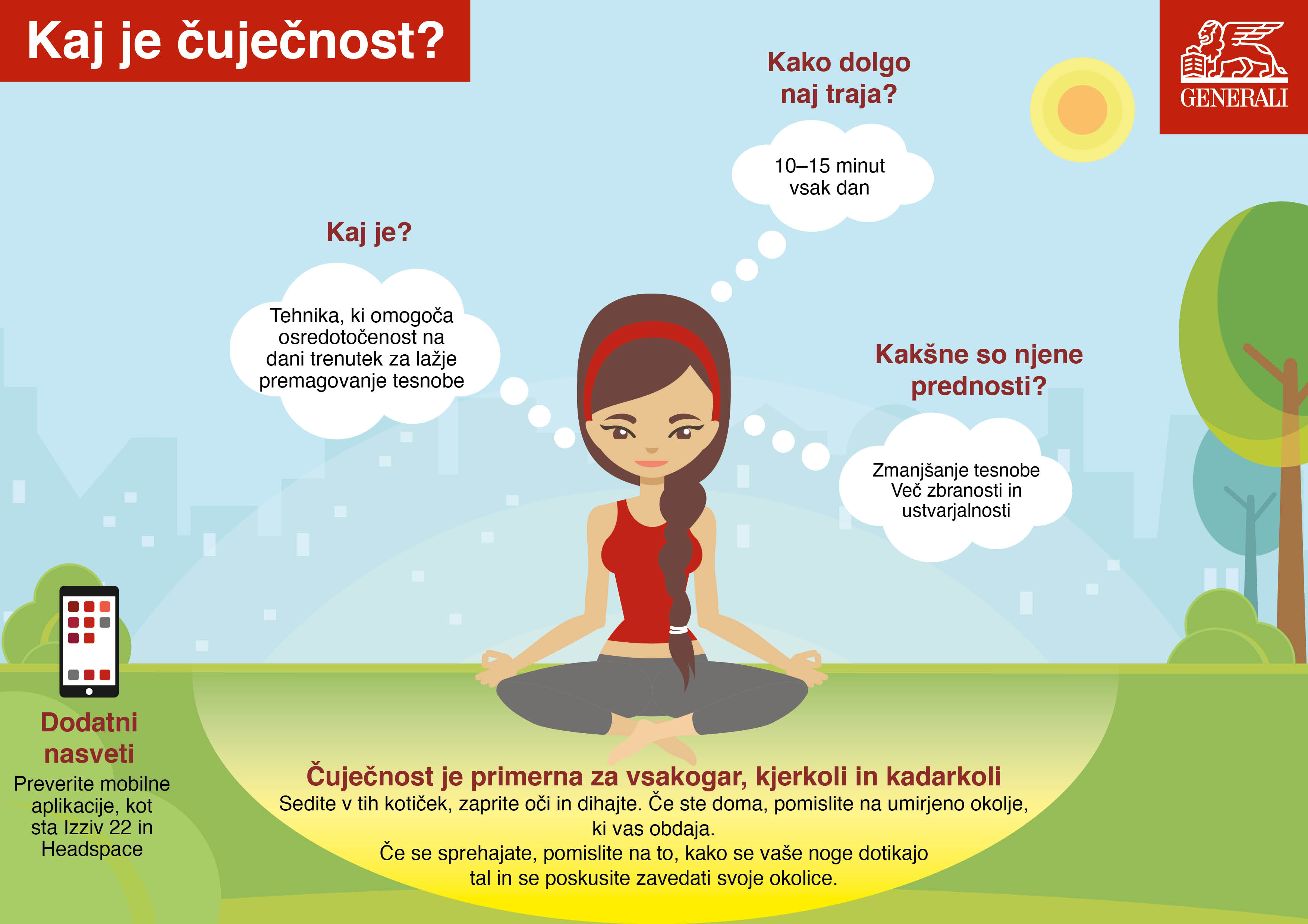 Ste že slišali za čuječnost? Morda lahko koristi tudi vam! - Generali